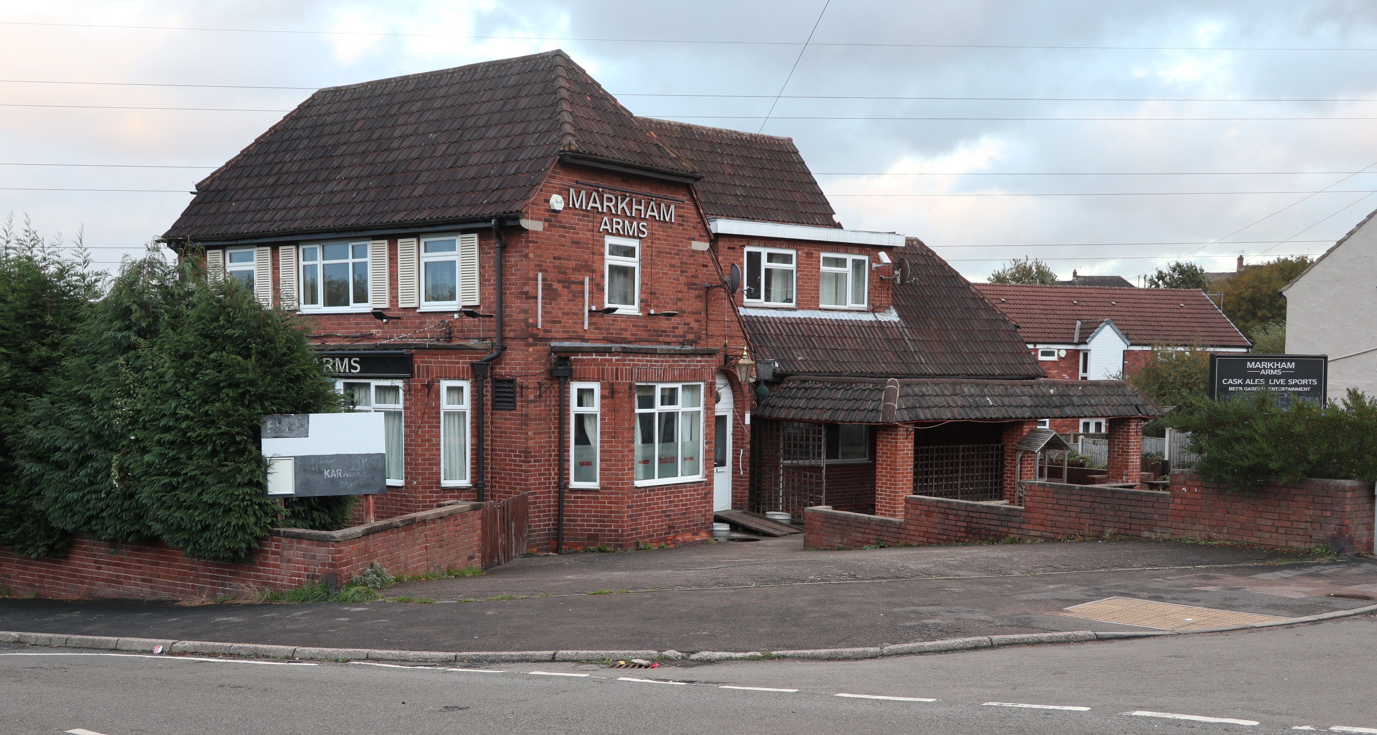 The Markham Arms closes – Brimington and Tapton Local History Group